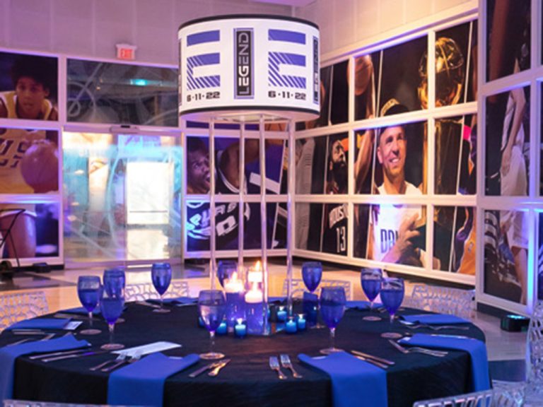 Lightup branded table centerpieces gallery - Illuminaria