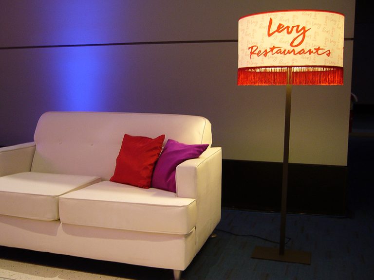 Lightup branded table centerpieces gallery - Illuminaria